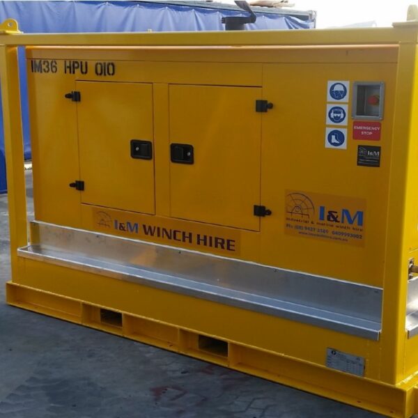 120kW Diesel Driven Hydraulic Power Unit | I And M Solutions Perth
