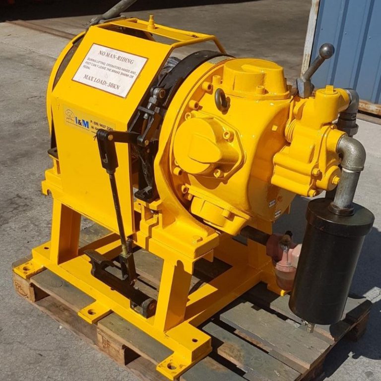 7T Cable Hauling Winch | I And M Solutions Perth